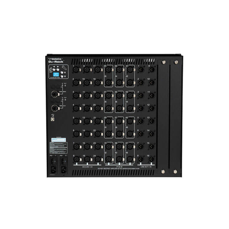 DiGiCo D2-RACK Cat 5 Floor Mount Stage Box - บริษัท สยาม แบ็คไลน์ เช่า ...